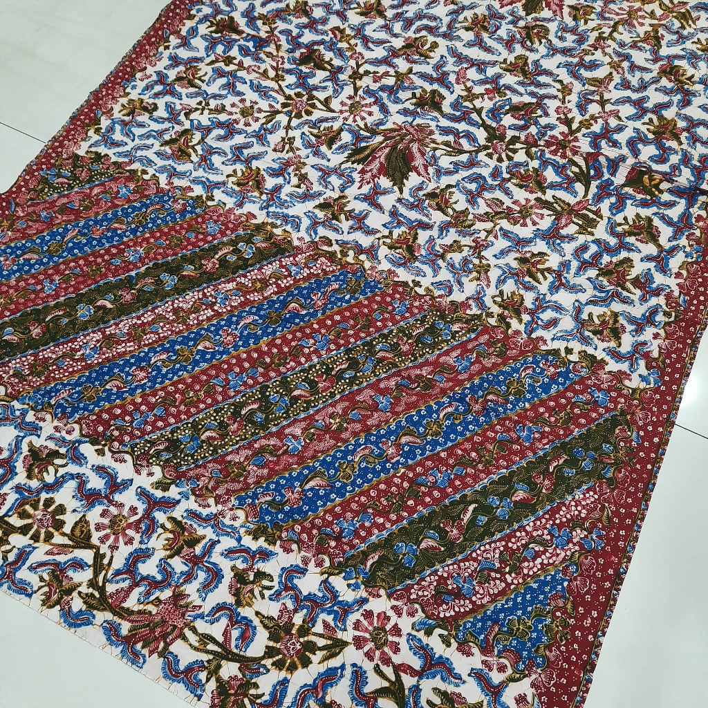 Jual Kain Sarung Batik Tulis Lasem Rembang Bledak Biru | Shopee Indonesia