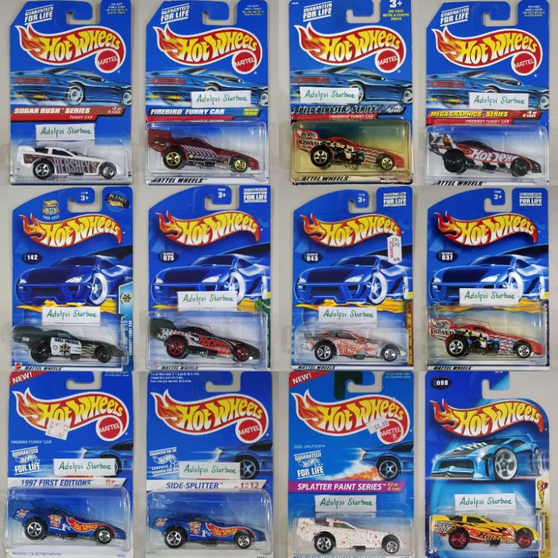 Jual hotwheels hot wheels firebird funny car side splitter roll patrol ...