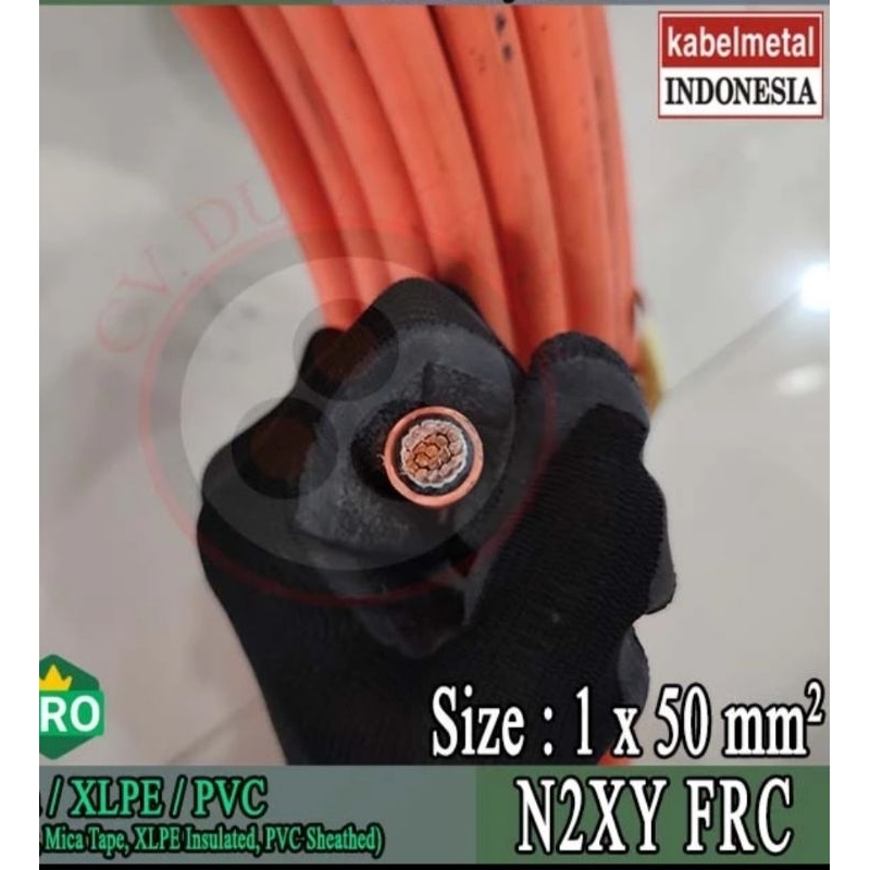 Jual Kabel FRC 1x50 mm2 Metal N2XY Fire Resistant Cable 1x50mm2 Kabel Metal Indonesia (KMI ...