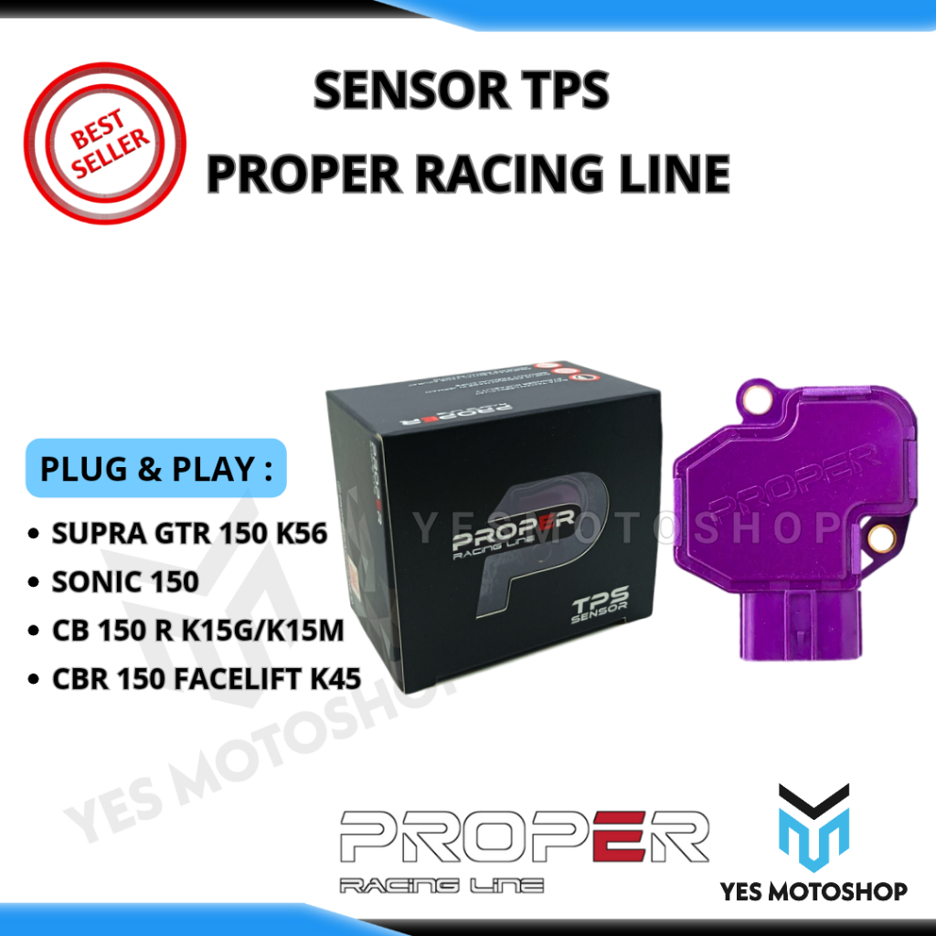 Jual SENSOR TPS PROPER RACING LINE SONIC 150 CBR150 CB 150R STREET FIRE ...