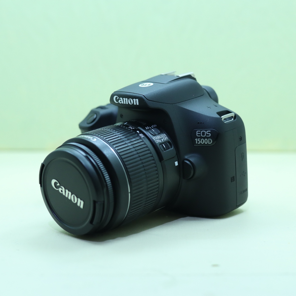 Jual Canon Eos 1500D Kit 18-55mm IS II Fullset | Shopee Indonesia