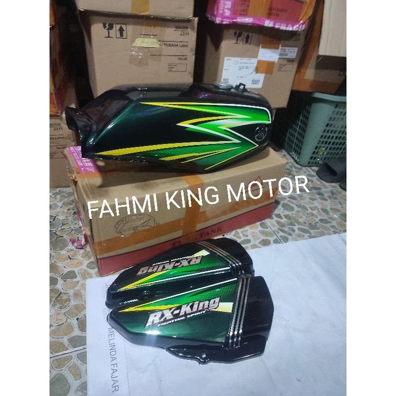 Jual TANGKI SET BOK DOP AKI RX KING NEW HIJAU BOTOL 2003.GRES BARU TAKAYAMA SESUAI POTO INI ...