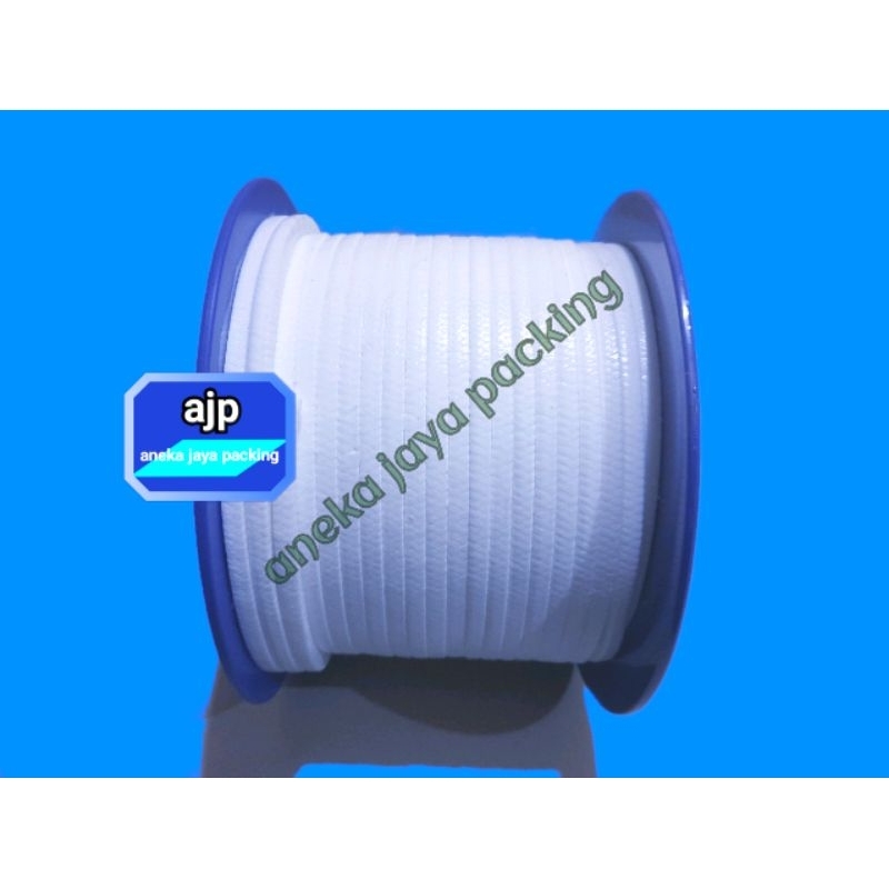 Jual gland packing 6mm (1/4 inch) remes packing pure teflon ptfe ...