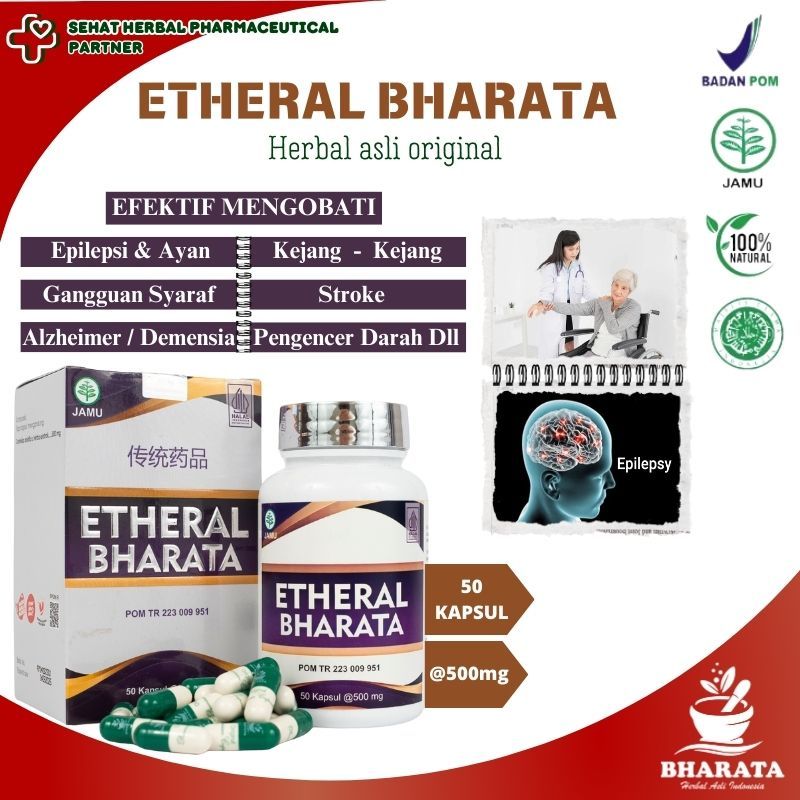 Jual Etheral bharata | Herbal 100% Asli ORIGINAL | Obat epilepsi | Obat ...