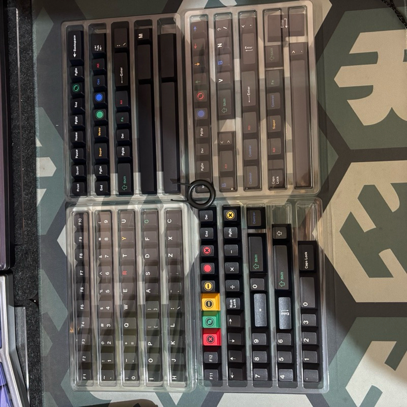 Jual keycaps retro dark lights PBT DyeSub | Shopee Indonesia
