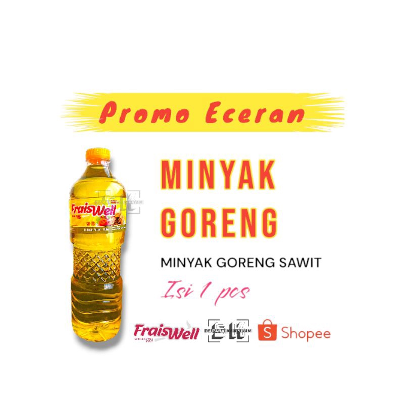 Jual Fraiswell Minyak Goreng Sawit Kemasan Botol | Shopee Indonesia