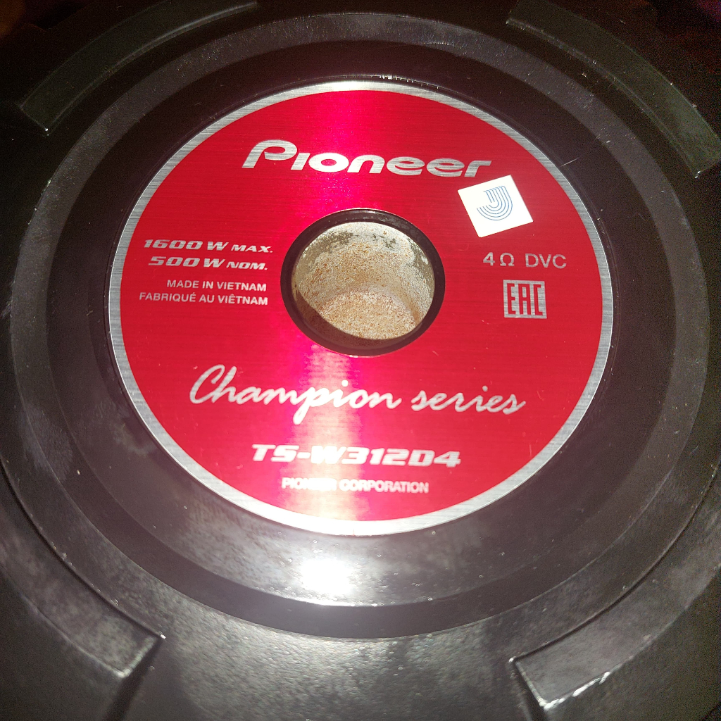Jual Speaker Subwoofer 12 Inch Pioneer TS-W312D4 Double Coil 2nd ...