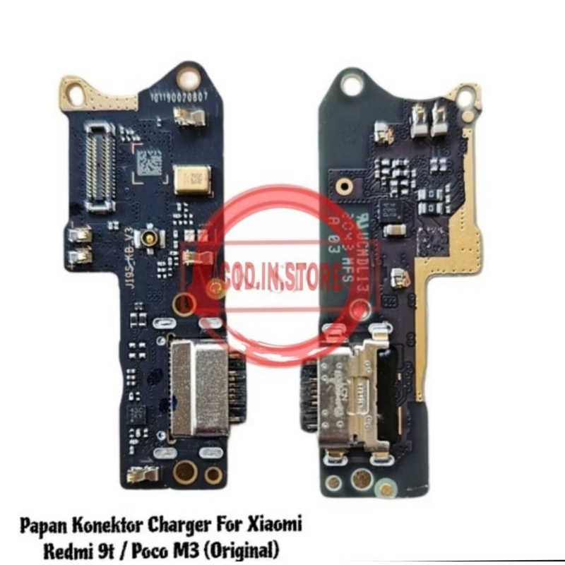 Jual Papan Cas Xiaomi Redmi 9T / Poco M3 Papan PCB Flexi Board Ori + ic ...