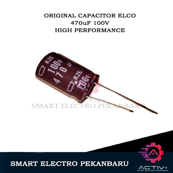 Jual ORIGINAL CAPACITOR ELCO 470uF 100V KAPASITOR ELKO 470 uF 100 V ...