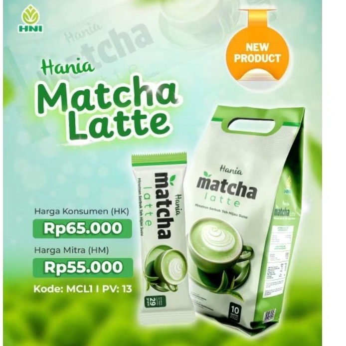 Jual hania matcha latte HNI | Shopee Indonesia