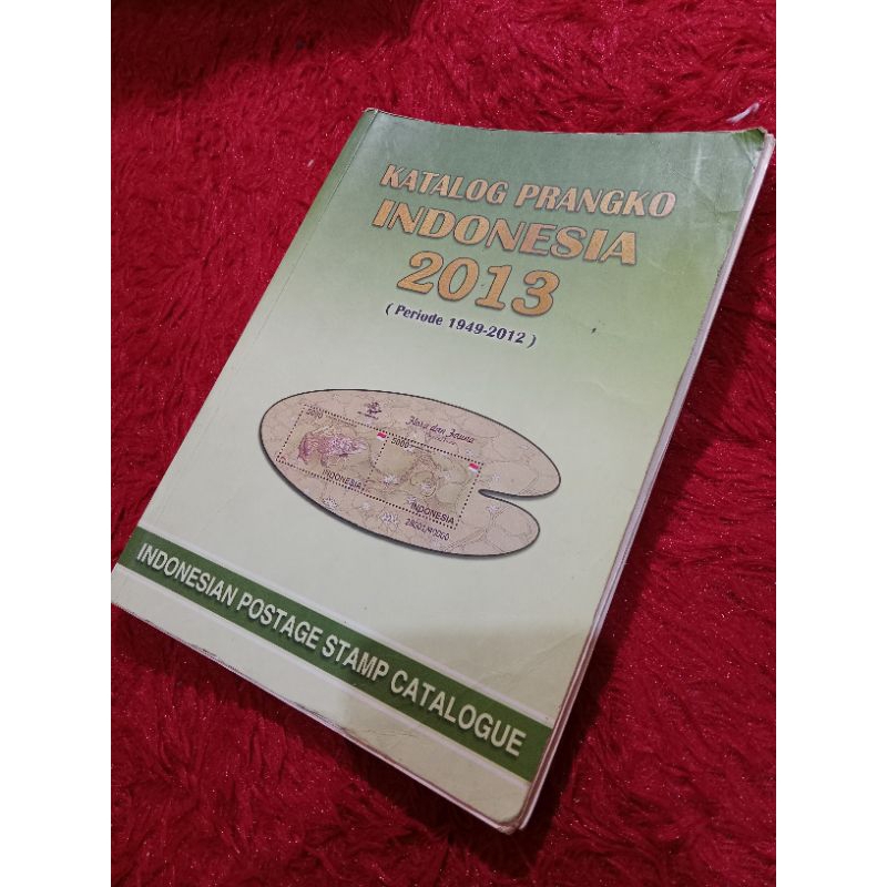 Jual Buku Katalog Jadul Perangko Indonesia Ukuran 17,5 Cm X 23,5 Cm ...