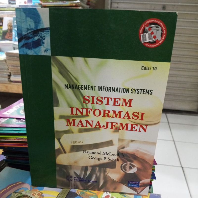 Jual Sistem Informasi Manajemen edisi 10 Raymond Mcleod | Shopee Indonesia