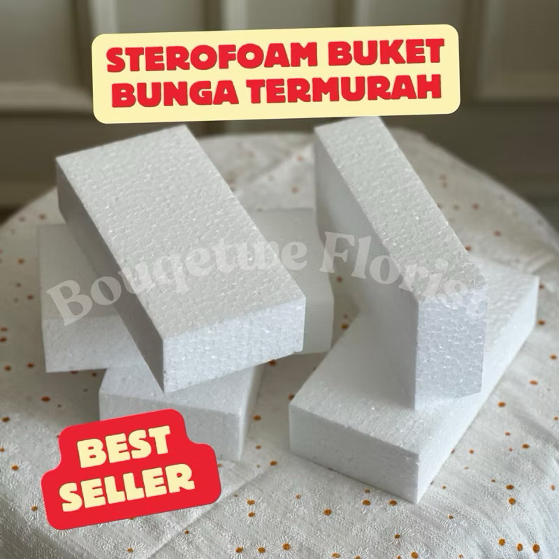 Jual sterofoam flower / busa bunga oasis bunga floral / oasis sterofoam ...
