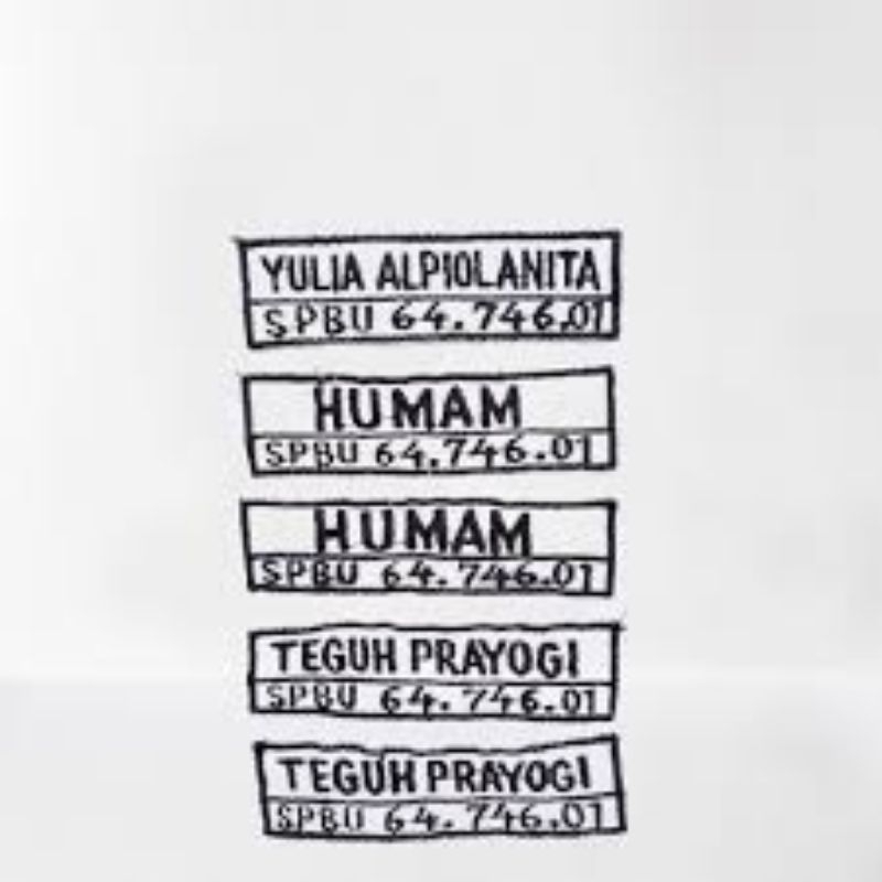 Jual Bordir Nama Name Tag SPBU Perusahaan Kode SPBU Bordir Nama ...