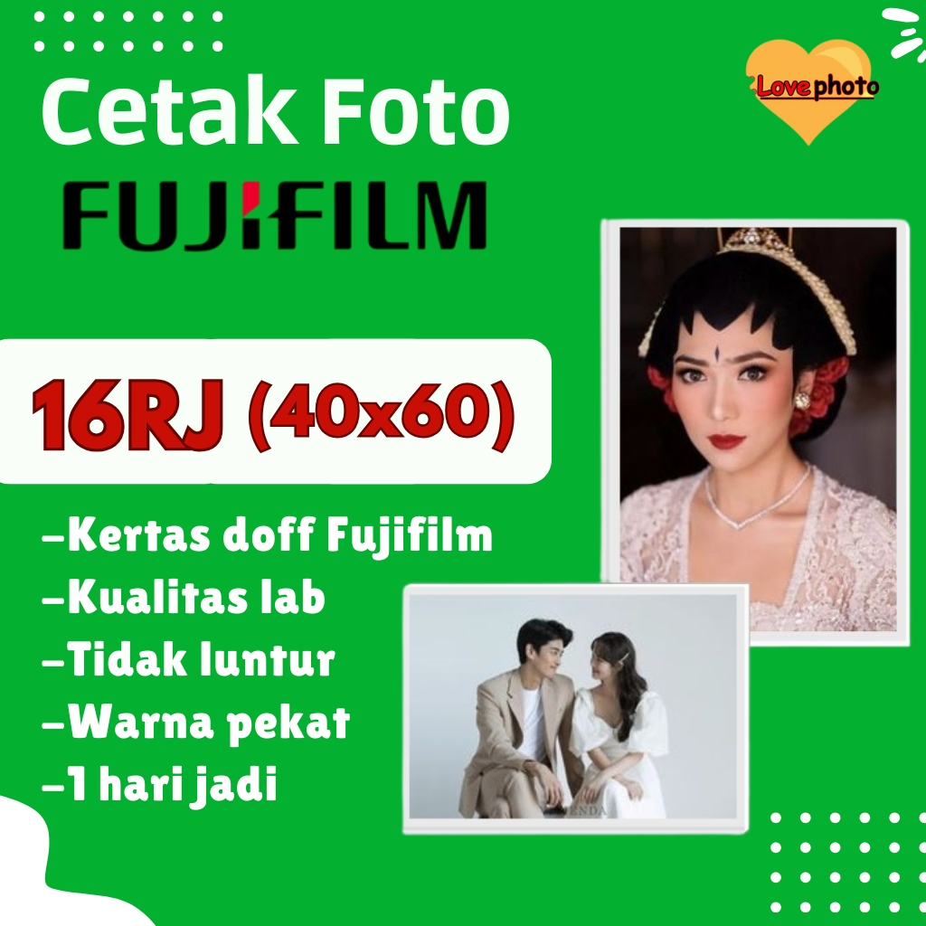 Jual cetak foto kodak 16Rj 40X60 fujifilm cetak full print kualitas lab ...