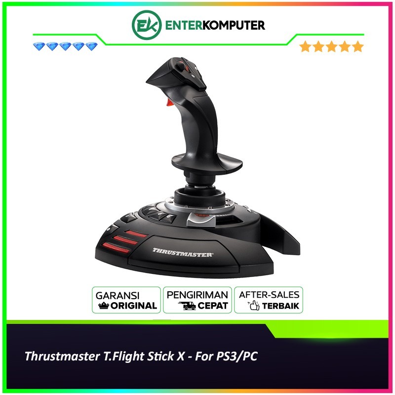 Jual Thrustmaster T.Flight Stick X - For PS3/PC | Shopee Indonesia