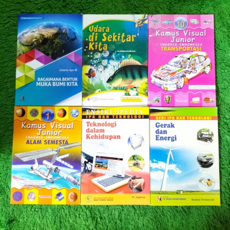 Jual ORIGINAL BUKU PENGETAHUAN BAGAIMANA BENTUK MUKA BUMI KITA UDARA DI ...