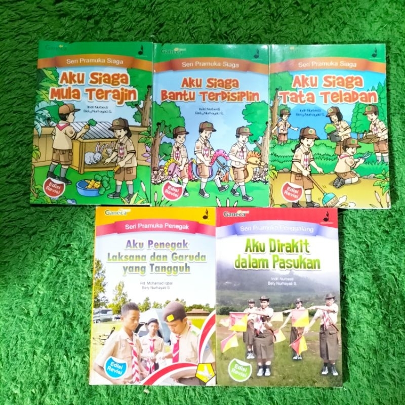 Jual ORIGINAL BUKU SERI PRAMUKA SIAGA AKU SIAGA TATA TELADAN MULA ...
