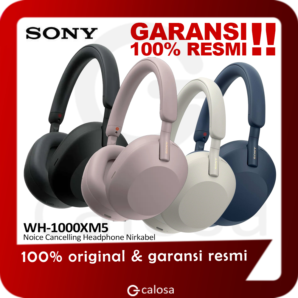 Jual SONY WH 1000XM5 / WH1000 XM5 / WH1000XM5 Noise Cancelling Headphones | Shopee Indonesia