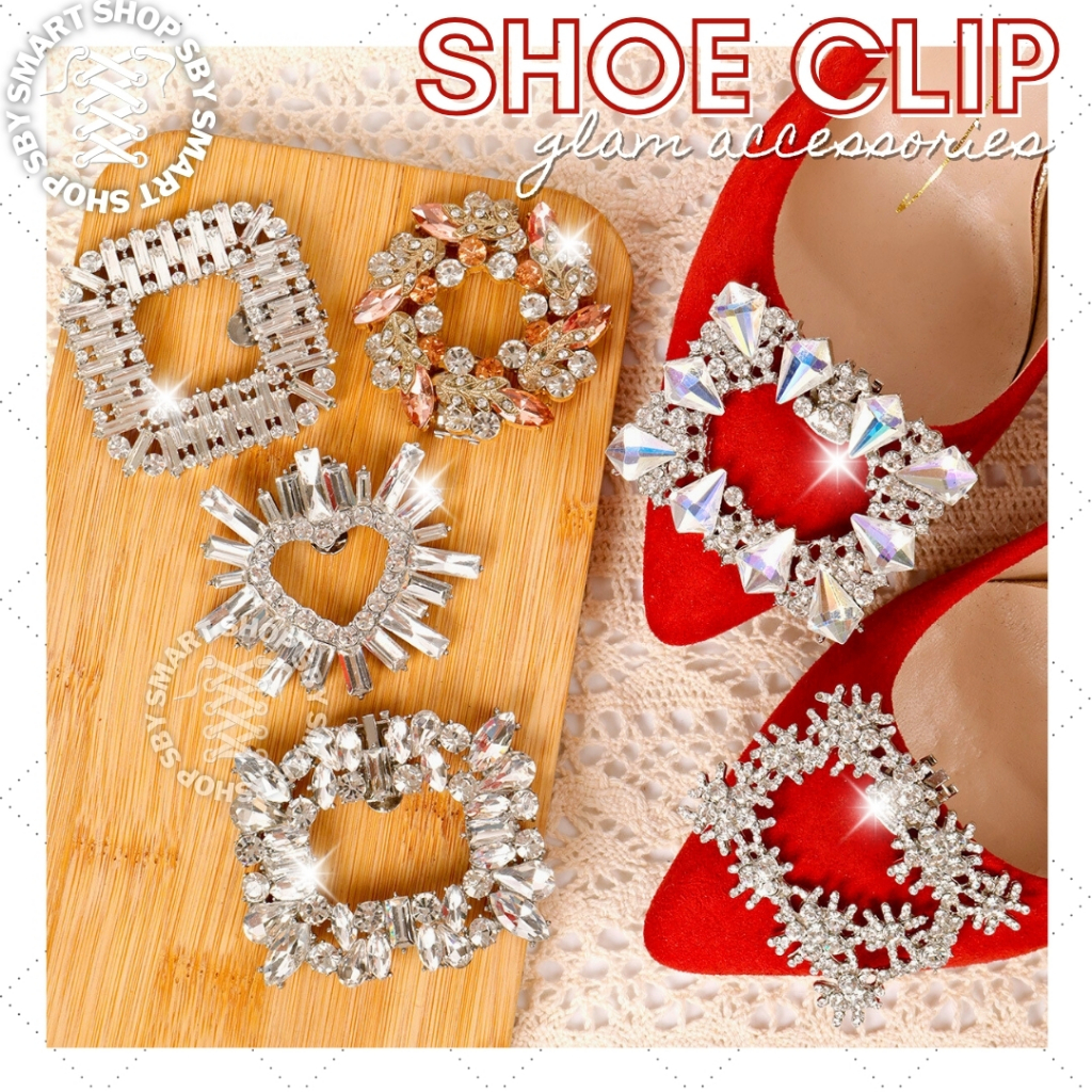 Jual (CLIP) Detachable Shoe Clip Accessories Hiasan Aksesoris Sepatu ...