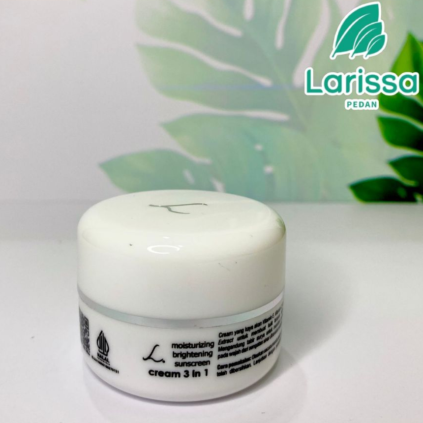 Jual Larissa Cream 3 In 1 Moisturizer+Sunscreen+Brightening Cocok Untuk ...