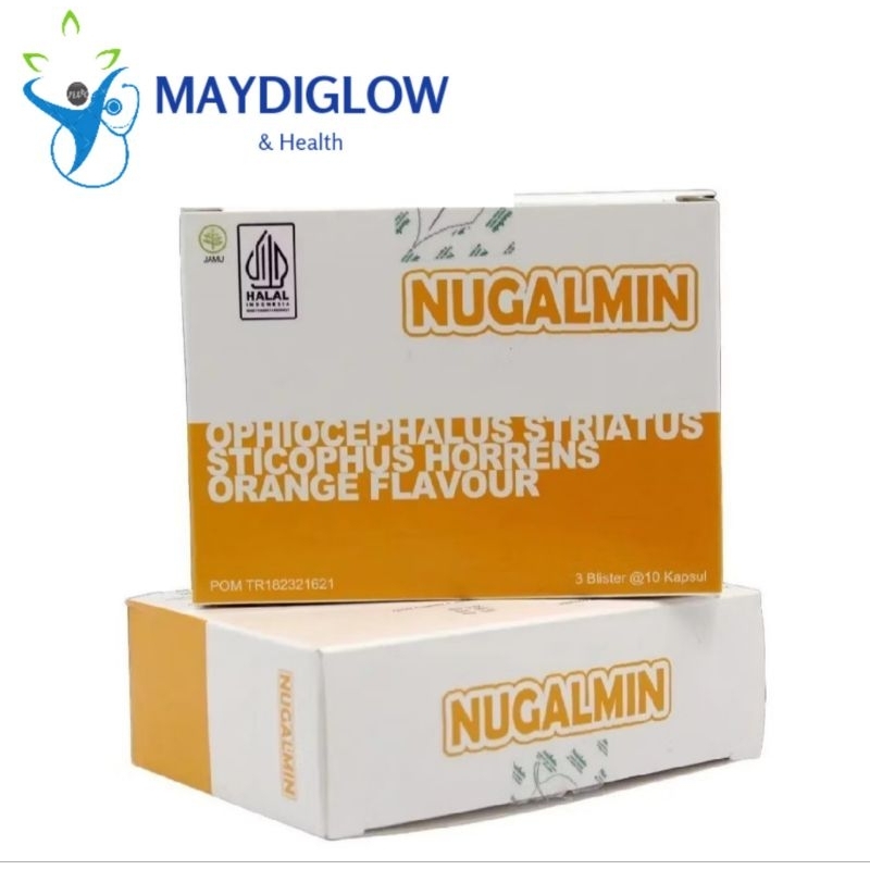 Jual Nugalmin Nutrindo Box isi 30 Capsul - Albumin Ekstra Ikan Gabus ...