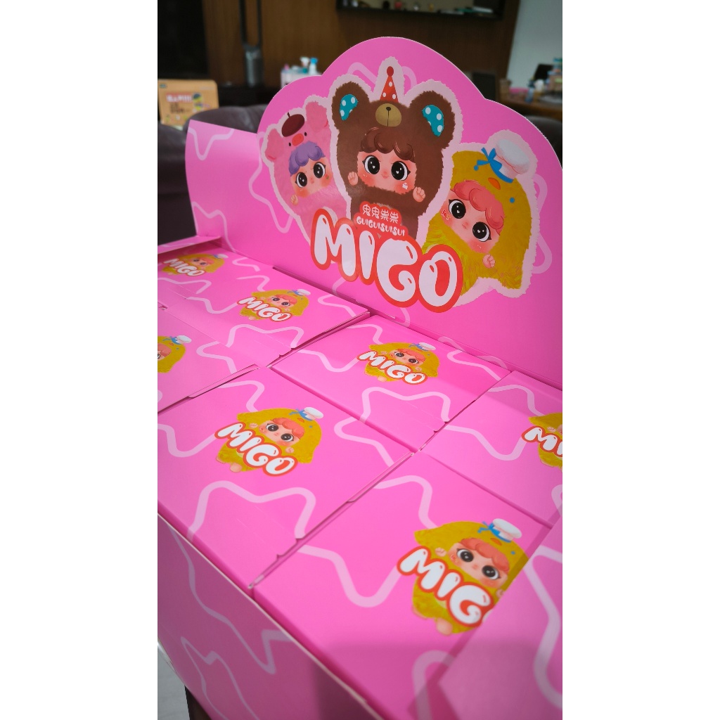 Jual (SELECTED) Migo Full Body GuiGUiSuiSui Plush Pendant Happy Ghost x ...