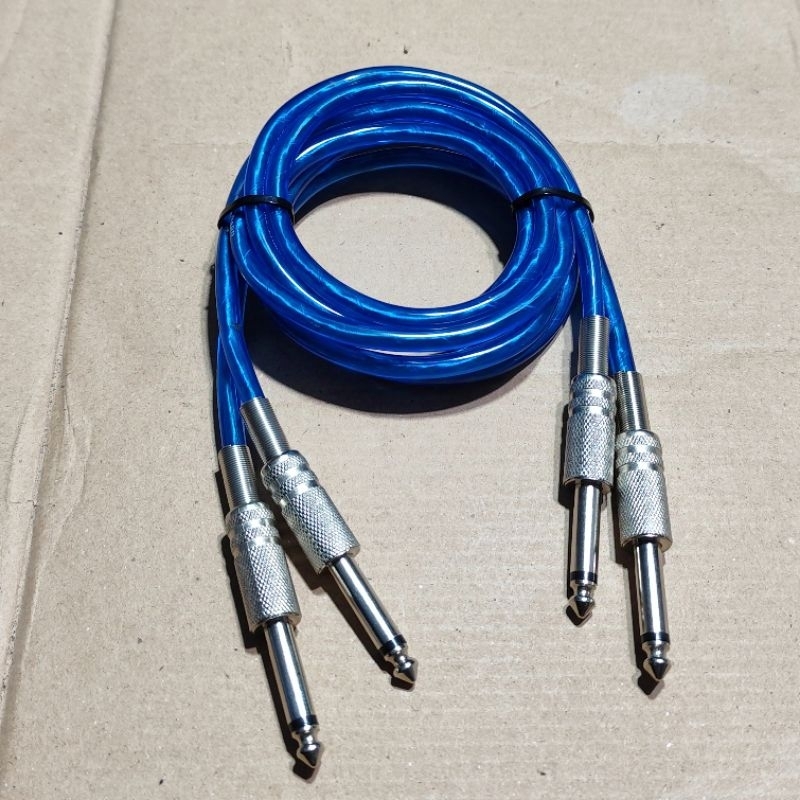 Jual Kabel Mic Jek Akai Toa Mono 6,5mm To Jek Akai Toa Mono 6,5mm Jek ...