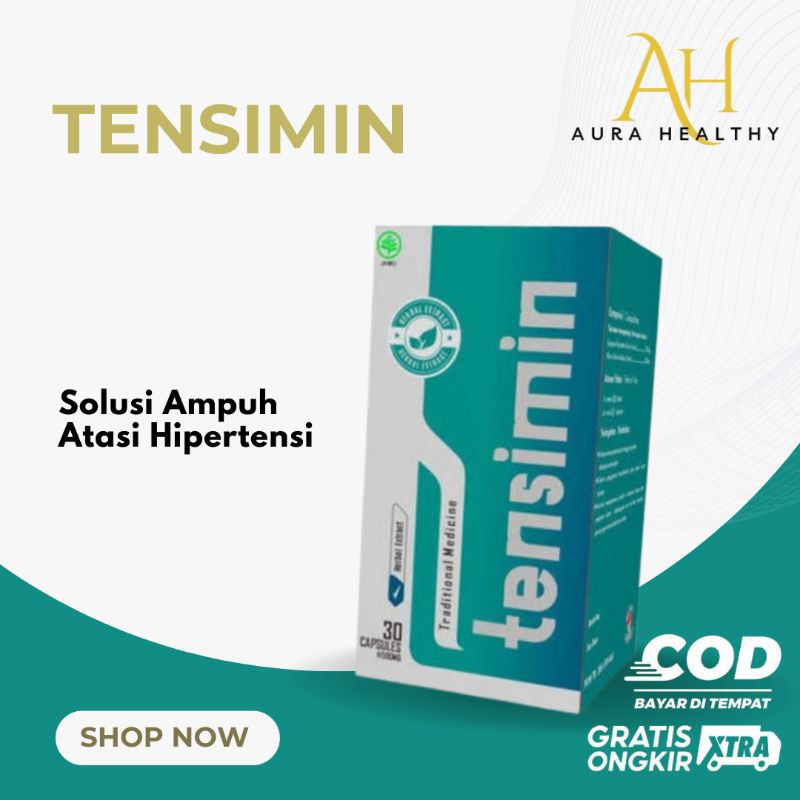 Jual Tensimin Asli Original Suplemen Kesehatan Jantung Hipertensi ...