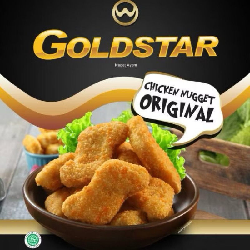Jual Nugget Original Goldstar 500 gram (HANYA INSTAN) | Shopee Indonesia