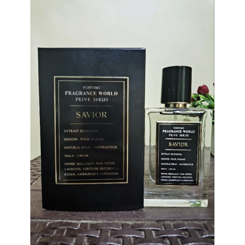 Jual Preloved Fragrance World Prive Series Savior 70 ml (clone dior ...