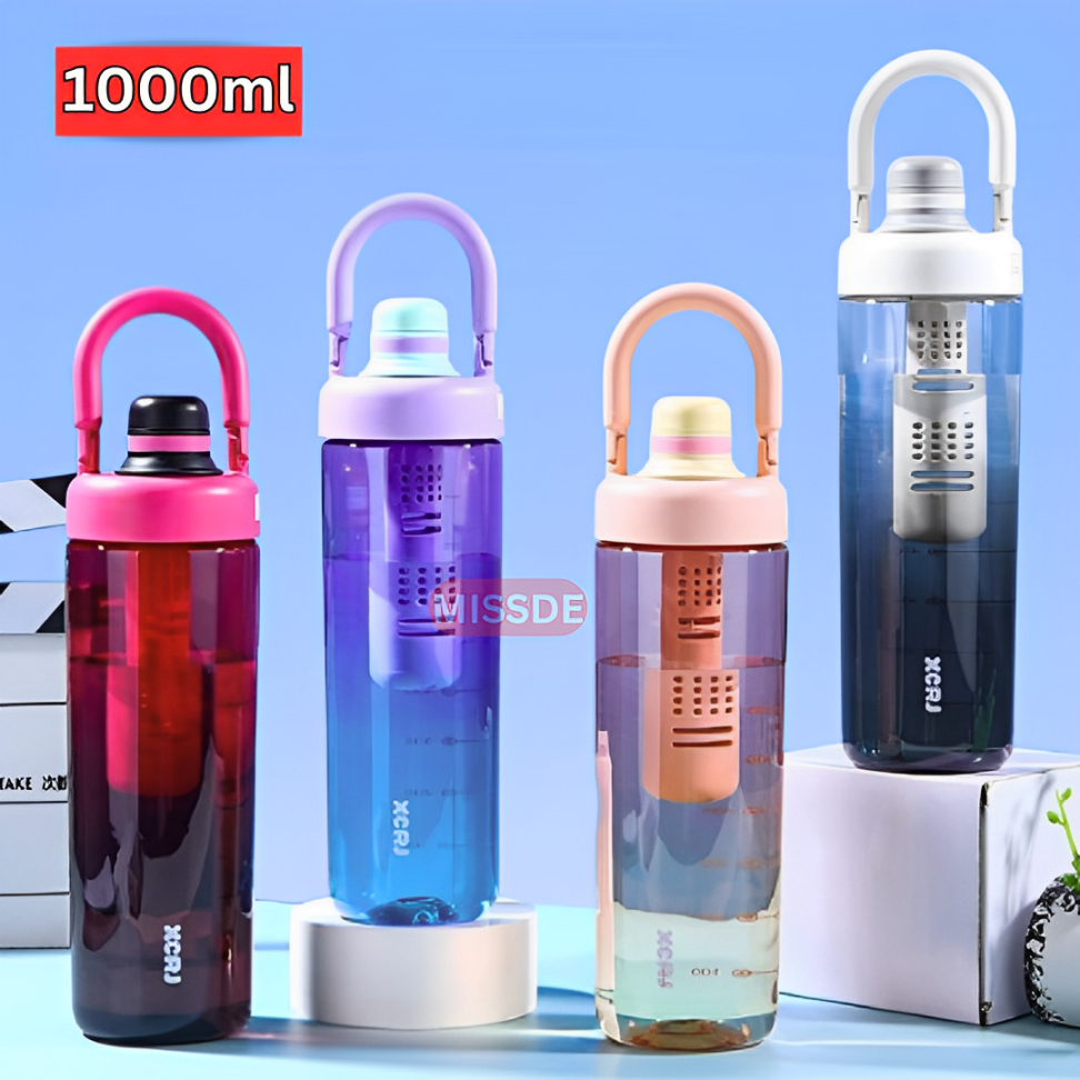Jual Botol Minum Infused Water 1000ml Dengan Gagang / Botol Minum ...