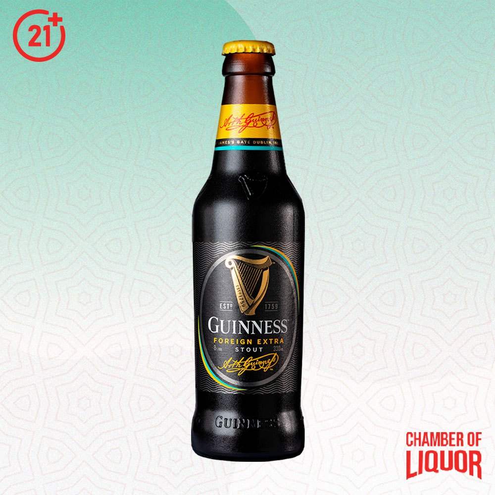 Jual GUINNESS Beer Foreign Extra Stout Pint Bir Hitam Botol 325ml ...