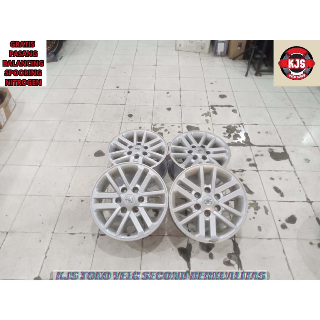 Jual VELG RACING SECOND MODEL COPOTAN FORTUNER RING 17 PCD 6X139,7 COCOK BUAT MOBIL FORTUNER ...