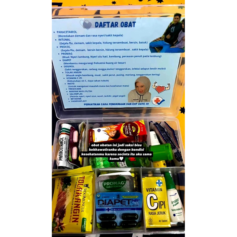 Jual APOTEK MINI// BOX DAN OBAT OBATAN //BACA KETERANGAN TERLEBIH ...