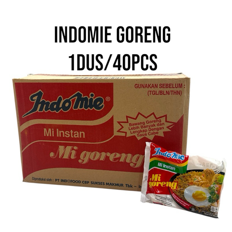 Jual Indomie Goreng 1dus/40pcs | Shopee Indonesia