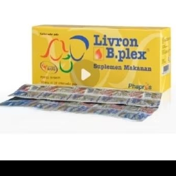 Jual Livron B Plex Strip isi 10 Tablet - Multivitamin Mineral | Shopee ...