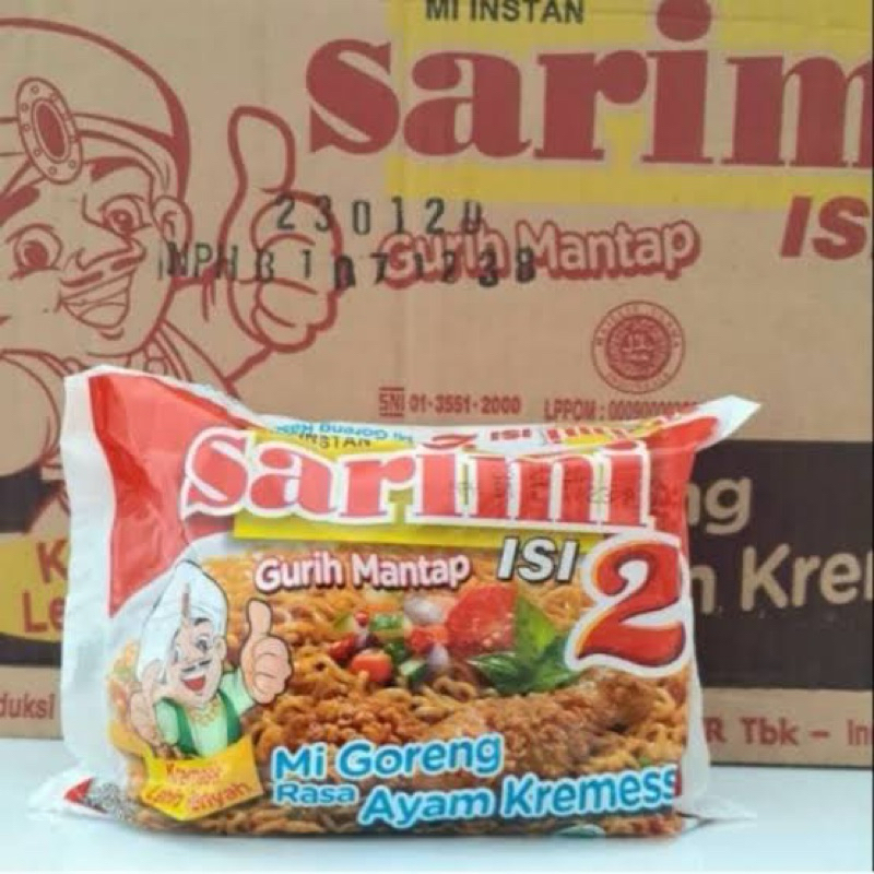 Jual Sarimi isi 2 rasa ayam kremes (1 dus isi 24pcs) | Shopee Indonesia
