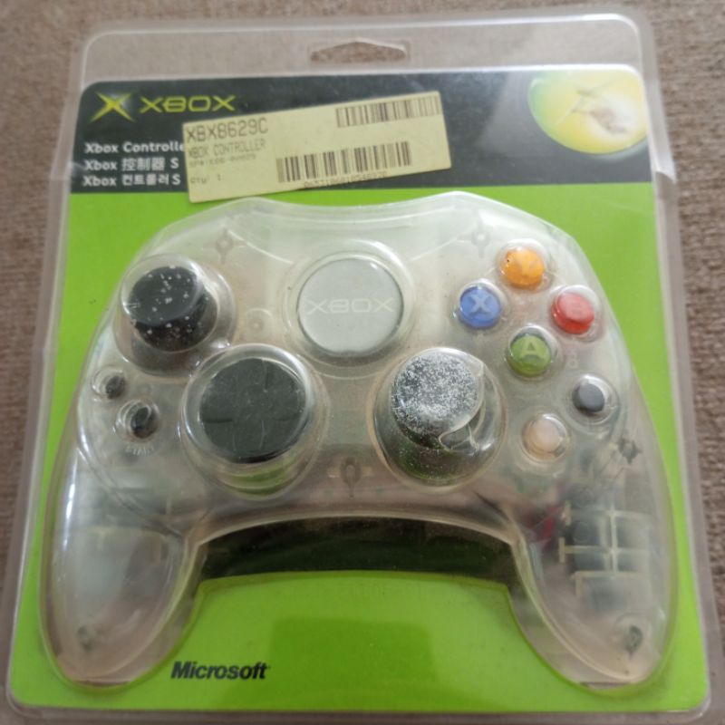Jual Crystal Clear Xbox Controller S xbox classic/original | Shopee ...