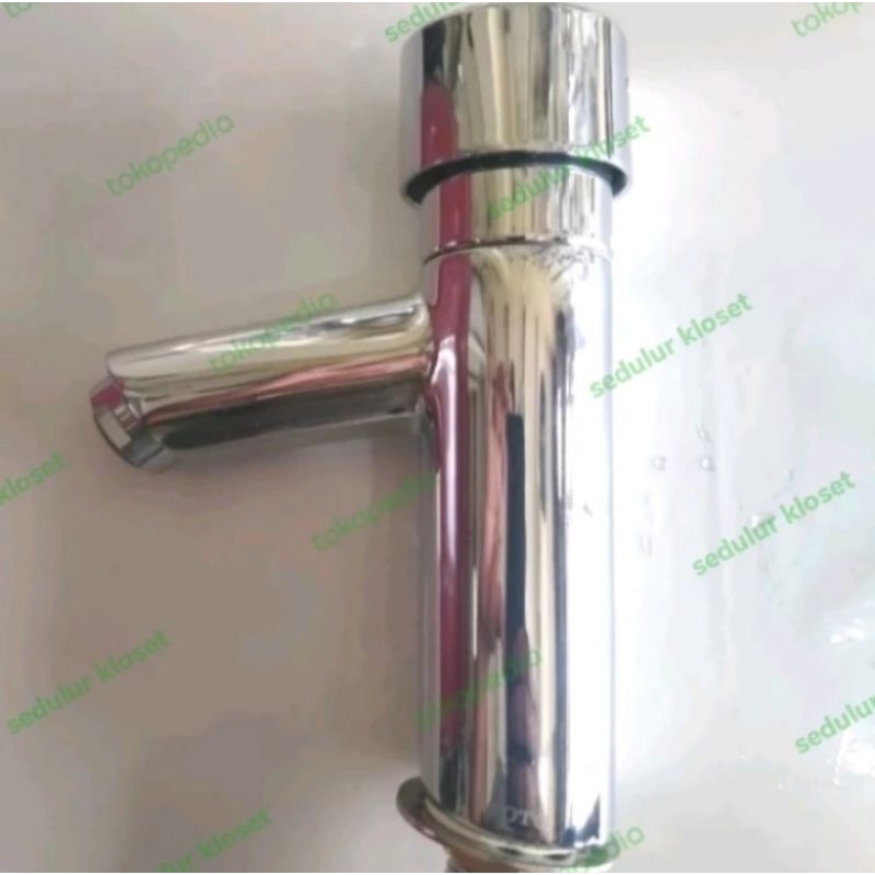 Jual kran press TOTO / kran wastafel TOTO model pijit/ TOTO TX126LE ...