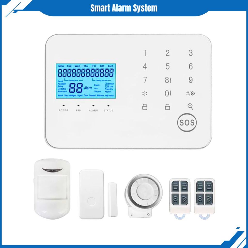 Jual Alarm System Keamanan Rumah Kantor Gudang Pabrik dll | Shopee ...