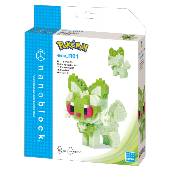 Jual [IMPOR JEPANG] BNIB ORIGINAL Kawada Nano Block Pokemon SPRIGATITO ...