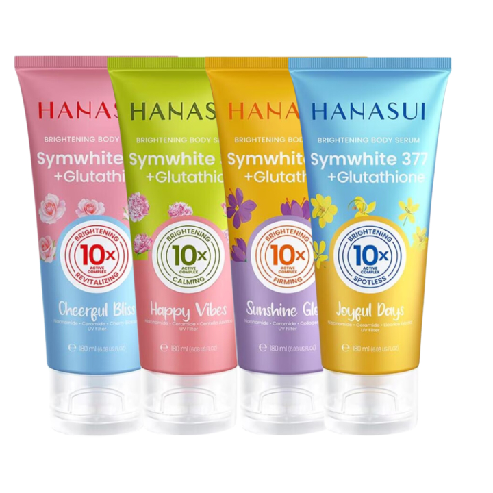 Jual HANASUI BRIGHT BODY SERUM 180ML | Shopee Indonesia