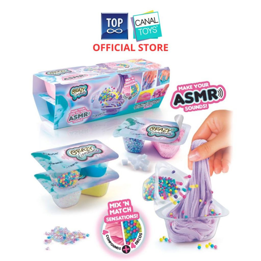 Jual [Best Seller] Canal Toys CRAZE SENSATIONS - Mainan Slime Squishy ...