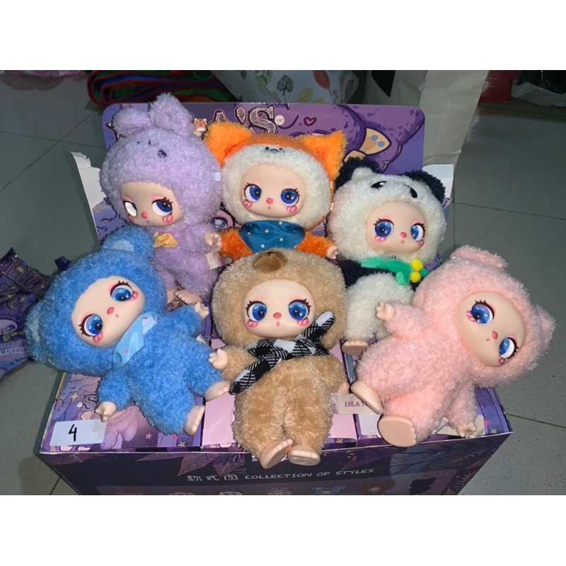 Jual Liila Zoo original blind box selected from bangkok labubu popmart bb3 | Shopee Indonesia