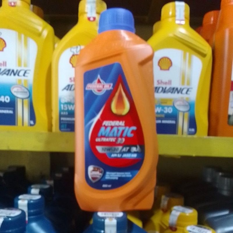 Jual oli federal matic SAE 10W-30 0,8l untuk motor matic Honda Yamaha Suzuki ORIGINAL | Shopee ...
