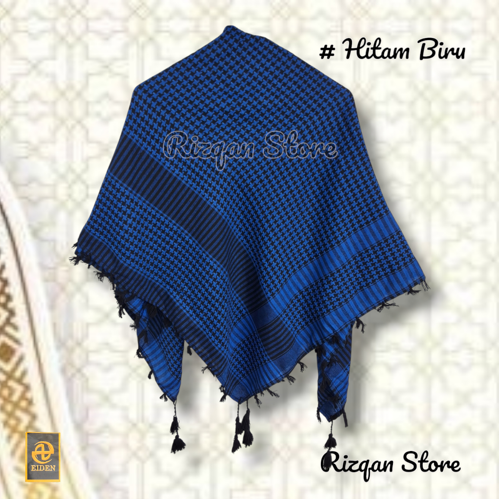 Jual Surban Muslim Sorban Haji Sorban Motif Rumbay Kuncir Tebal ...