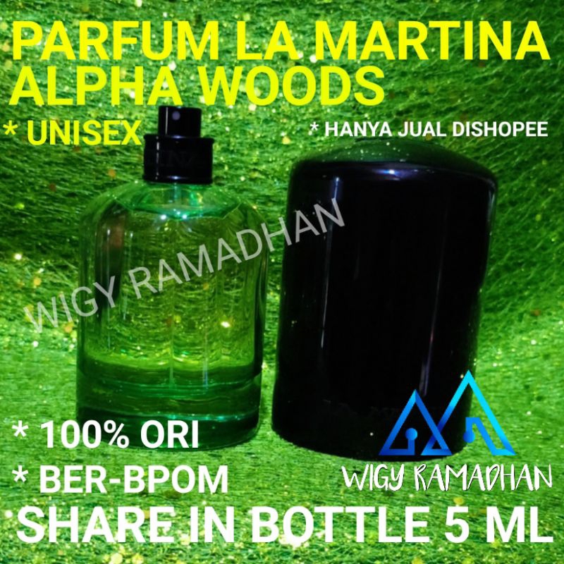 Jual La Martina Alpha Woods Share In Bottle 2m 5ml | Shopee Indonesia