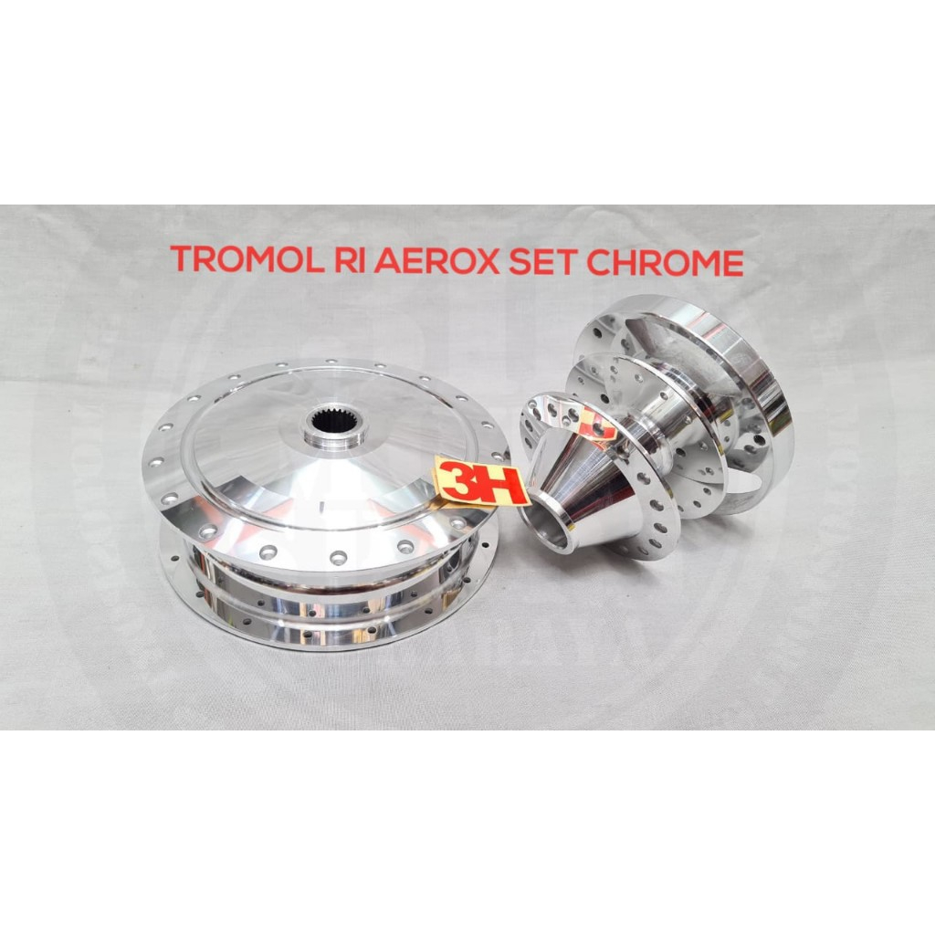 Jual TROMOL AEROX RIDE IT SET CHROM | Shopee Indonesia