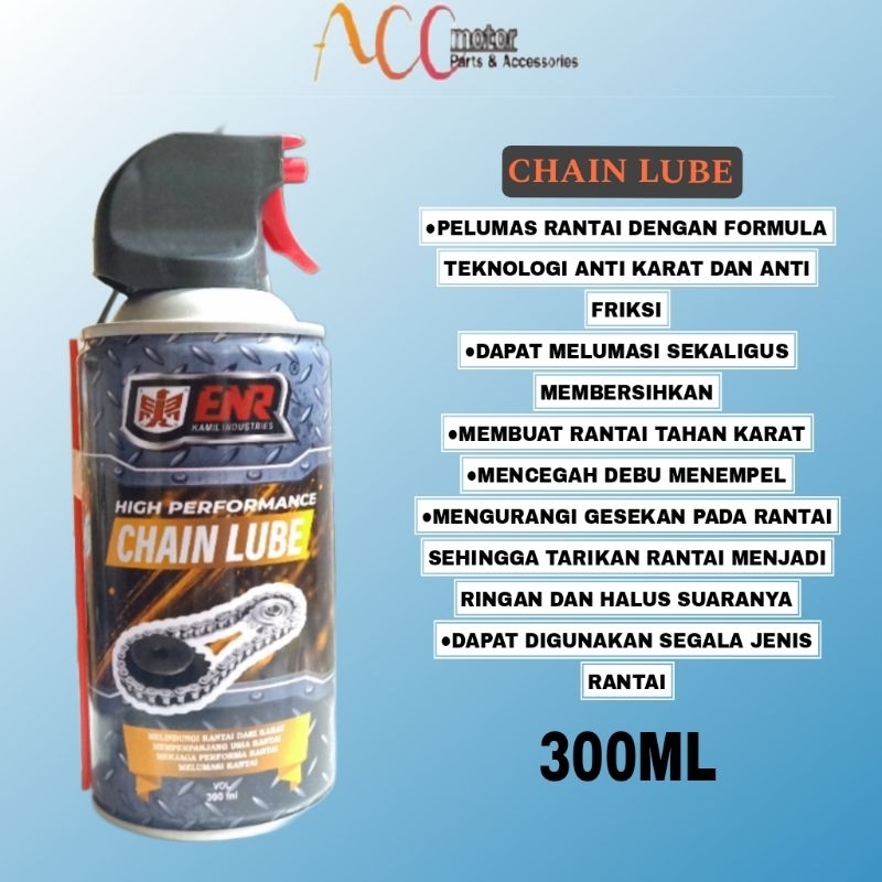 Jual CHAIN LUBE PELUMAS RANTAI 300ML HIGH QUALITY | Shopee Indonesia
